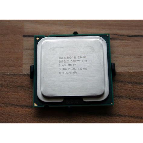 Jual Intel Core2 Duo Processor E8400 3 0Ghz Socket LGA 775 Shopee Indonesia