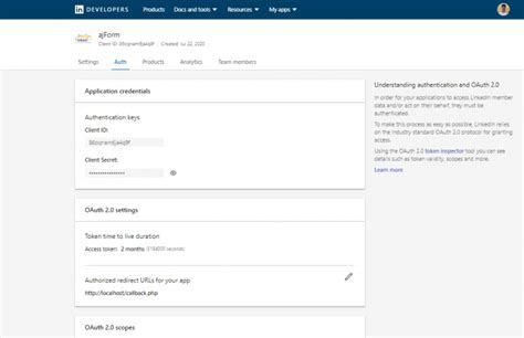 How To Sign In Or Login From Php 7 Using Linkedin Api