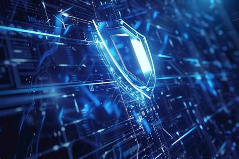Premium Photo Cybersecurity Shield Digital Protection And Network
