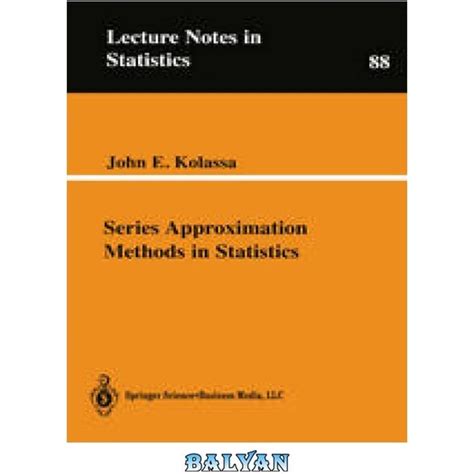 خرید و قیمت دانلود کتاب Series Approximation Methods In Statistics ترب