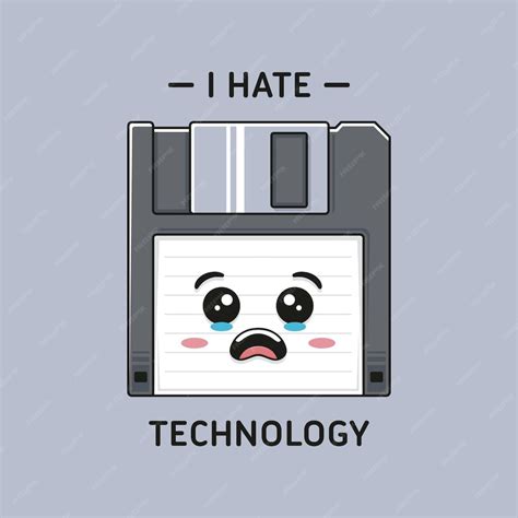 Premium Vector Diskette Floppy Disk Kawaii Art
