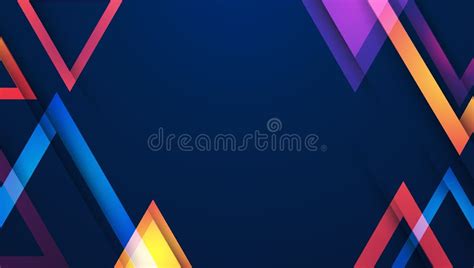 Triangle Overlay Vector Background Stock Illustrations 7 659 Triangle
