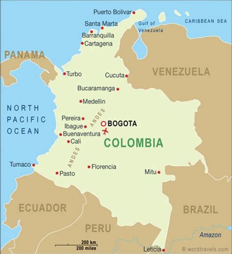 Geography Colombia