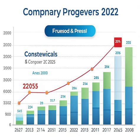 Yearly Financial Report Chart With Years Data Statistics Premium Ai