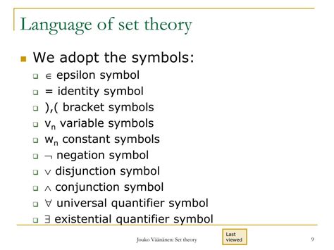 Ppt Axiomatic Set Theory Powerpoint Presentation Free Download Id1756254