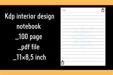 spring kdp interior design notebook graphic by sartayad282 · creative