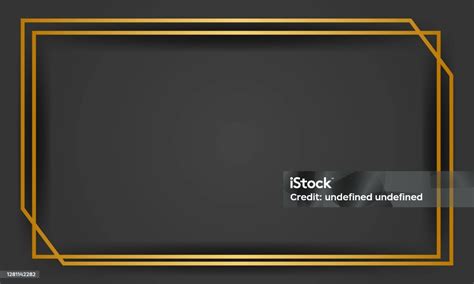 투명 한 배경에 고립 된 그림자와 빛나는 빈티지 골드 프레임 조명 효과가 있는 직사각형 프레임입니다 골든 럭셔리 사실적인 직사각형 테두리 벡터 0명에 대한 스톡 벡터 아트