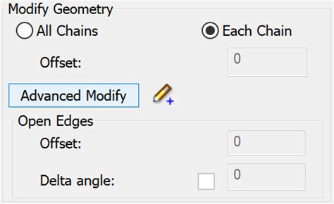 Modify Geometry