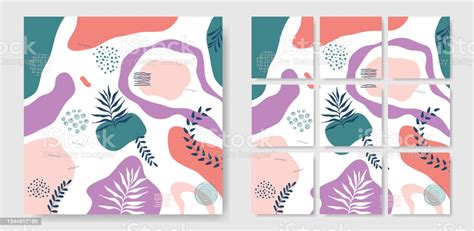 간단한 추상적 인 유기 배경 벽 장식 엽서 포스터 브로셔 소셜 미디어 게시물 모바일 앱 배너 디자인 및 웹 인터넷 광고에 사용할 수 있습니다 고객 참여에 대한 스톡 벡터