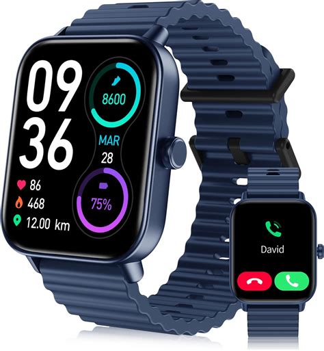 Montre Intelligente Pour Homme Et Femme Avec Appel Bluetooth Alexa