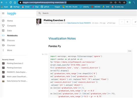 Plotting Exercises 2 Data Notebooks Data Science Machine Learning