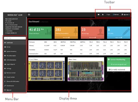 Using The Bmc — Nvidia Dgx A100 User Guide
