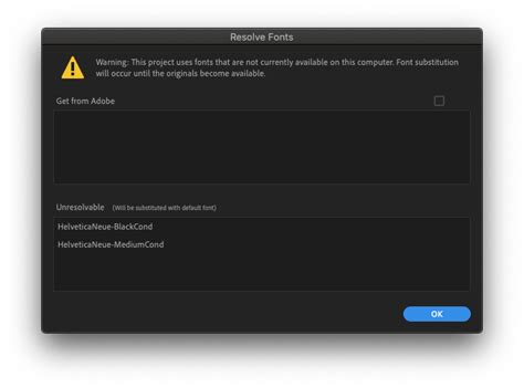 My Motion Graphics Not Detecting The Font Adobe Community 11151838