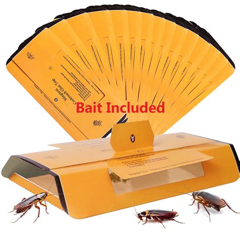 Buy 12 Pack Cockroach Trap Cockroach Killer Indoor Home Roach Bait