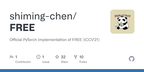 github shiming chen free official pytorch implementation of free