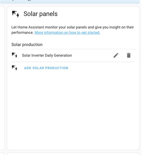 Issues In Energy Dashboard With Accumulated Solar Production Values Energy Home Assistant
