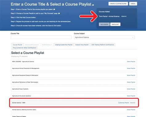 Utilizing New Updated Courses