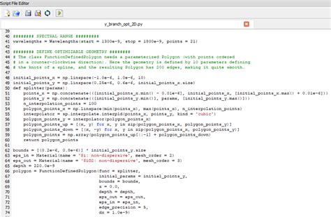 Inverse Design Of Y Branch Ansys Optics