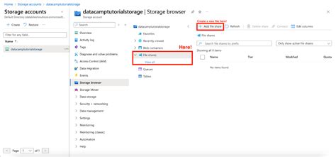 The Complete Guide To File Storage On Azure With Blob And Files Datacamp