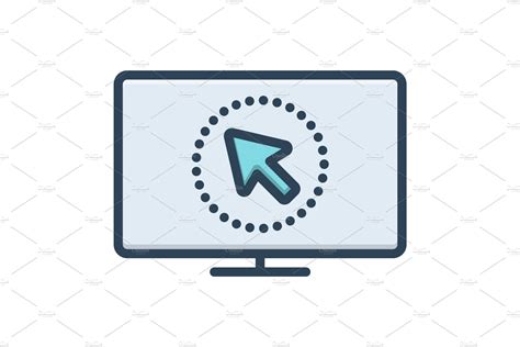 Cursor Pointer Color Icon Masterbundles