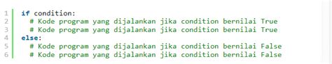 If Python Dengan Mengenal Jenis Operasinya