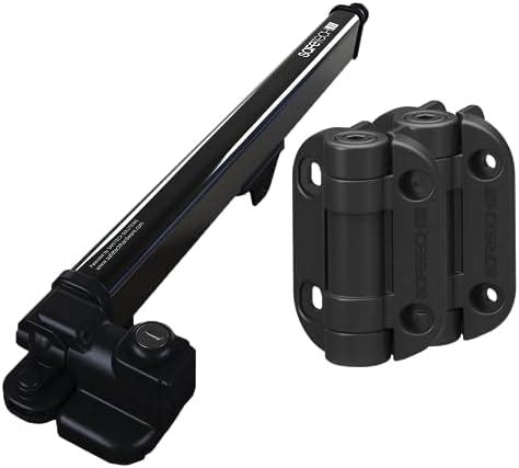 Amazon Com Safetech Hardware Top Pull Magnetic Gate Latch Self Latching Key Lockable SL 50