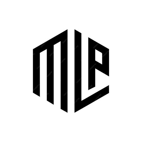 El Logotipo De Mlp Vector Premium