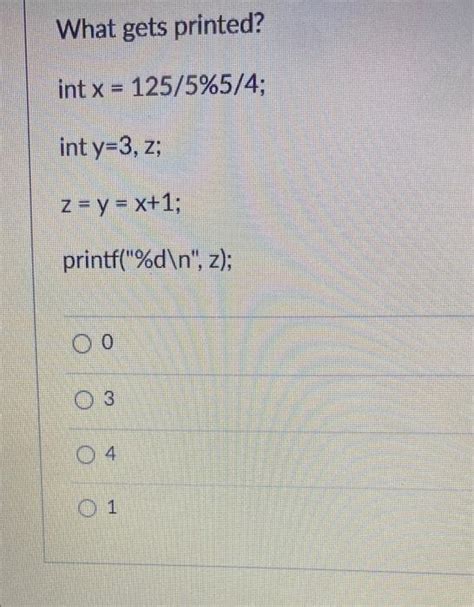 Solved What Is The Value Of Z Int X Int Y Int Z Z Chegg