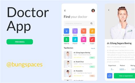 App UI For Doctor And Health App Made In Flutter