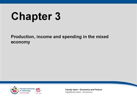 Chapter 3 Eca115d Lectures Simplified Notes Faculty Name Economics And Finance Chapter 3