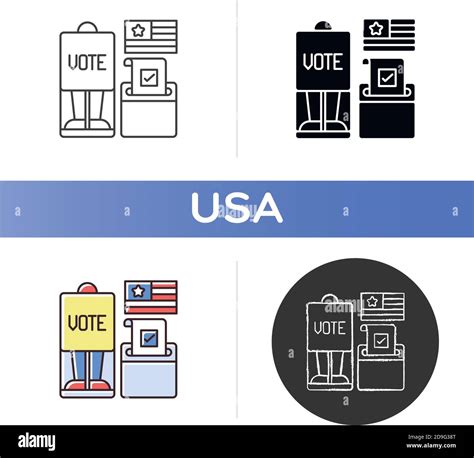 Voting Booth Icon Stock Vector Image And Art Alamy