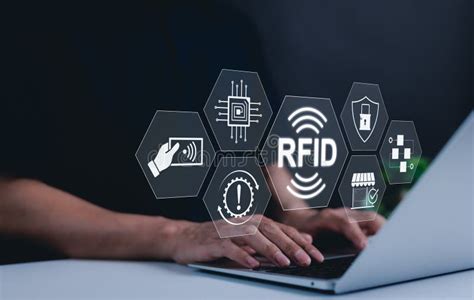 Rfid Radio Frequency Identification Technology And Digital Security Concepts Rfid Interface