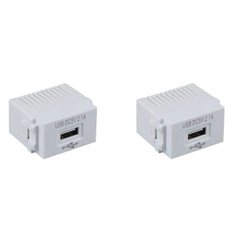Benzhong 2x Phone Charging Panel Usb Power Module 220v Socket 5v Transformer 2 1a Usb Charging