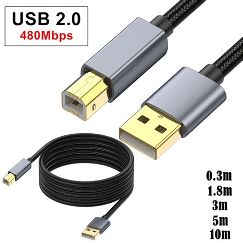 Qinmsy Usb кабель для принтера Aliexpress