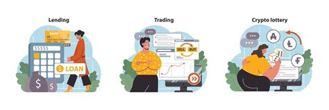 Defi Decentralized Finance Set Smart Distributed Ledger 46451731 Vector Art At Vecteezy