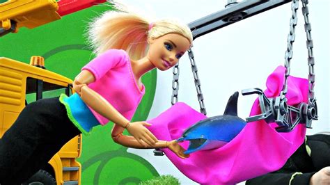 Видео для девочек - Мультик Барби и Дельфин - YouTube
