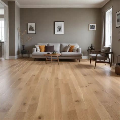 Matching Oak Flooring With Wall Colors And Furnishings For A Cohesive
