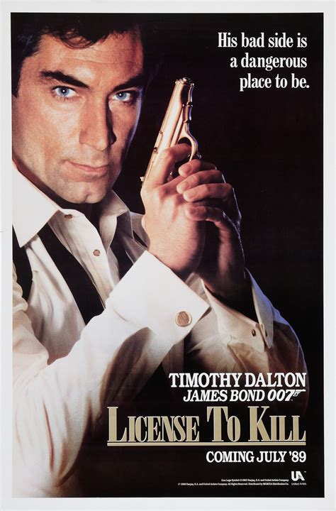 License To Kill Original Movie Poster