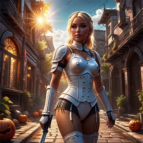 Trick Or Treating In Her Sexy Stormtrooper Costume By Thifanyjohnst On