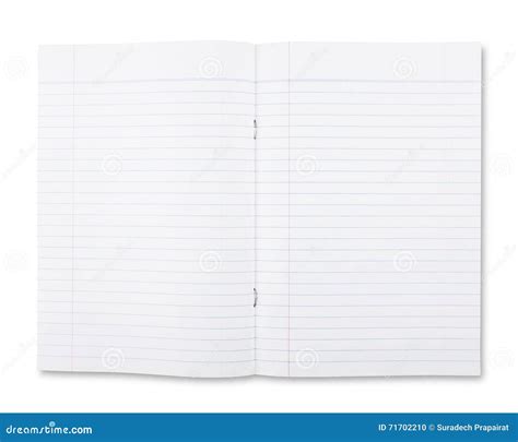 Notebook Lined Paper Stock Photo Image Of Element Ruled