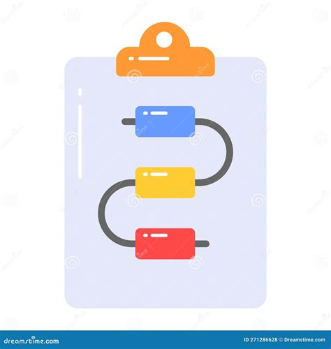 Data Flow Chart Vector Design In Modern Style Algorithm Stock Vector