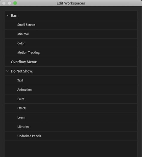 Timeline Panel Disapears With Custom Layout Adobe Product Community