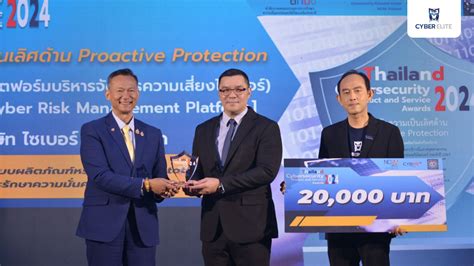 Cyber Elite คว้ารางวัลความเป็นเลิศด้าน Proactive Protection ด้วยผลงาน Oversight Cyber Risk