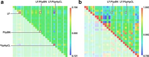 the classification correlation matrix for the classification of early