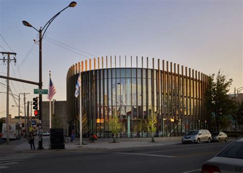 Som Creates Circular Library In Chicagos Chinatown
