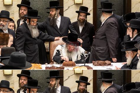 Photo Gallery Slonim Rebbe Davening Shachris In His Shul In Boro Park Boro Park 24