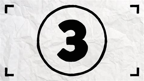 Countdown Timer Intro Video With Paper Background 11362996 Stock Video At Vecteezy