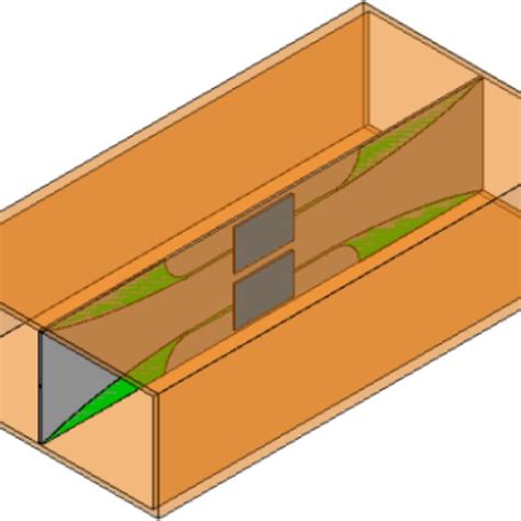 Basic Model Of Spa Inside Rectangular Waveguide Download Scientific