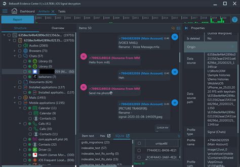 Ios Signal Decryption With Belkasoft X