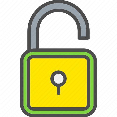 Lock Locked Password Protect Protection Security Unlock Icon